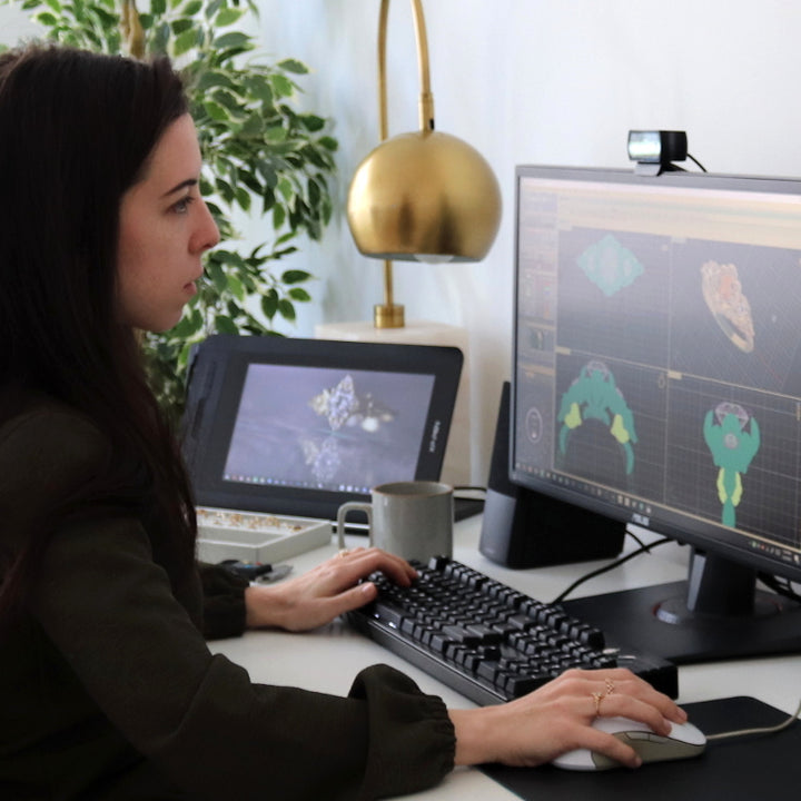 Custom Shield Ring – Soulbound