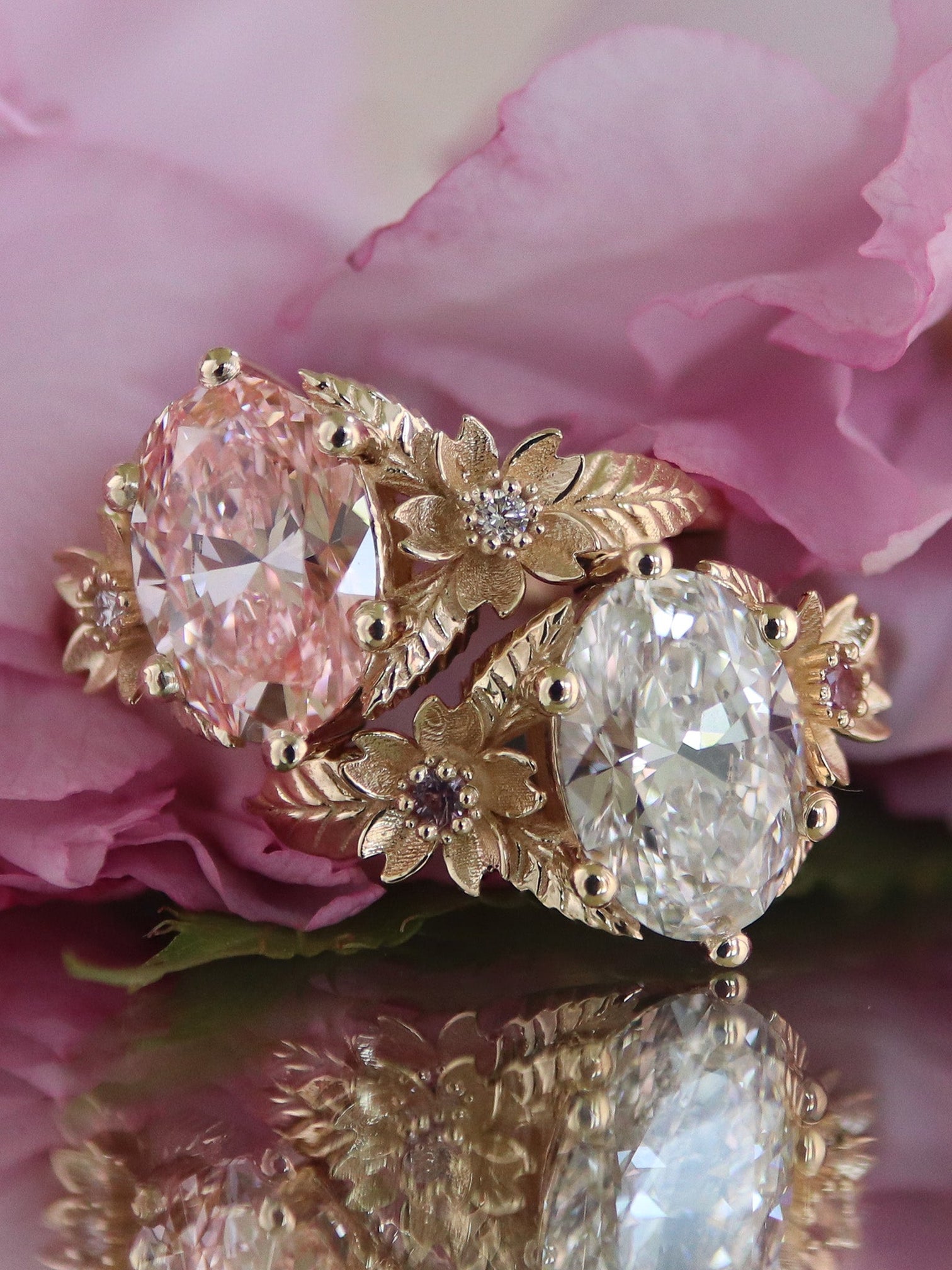 Sakura Ring, 2 ct. Pink Diamond – Soulbound