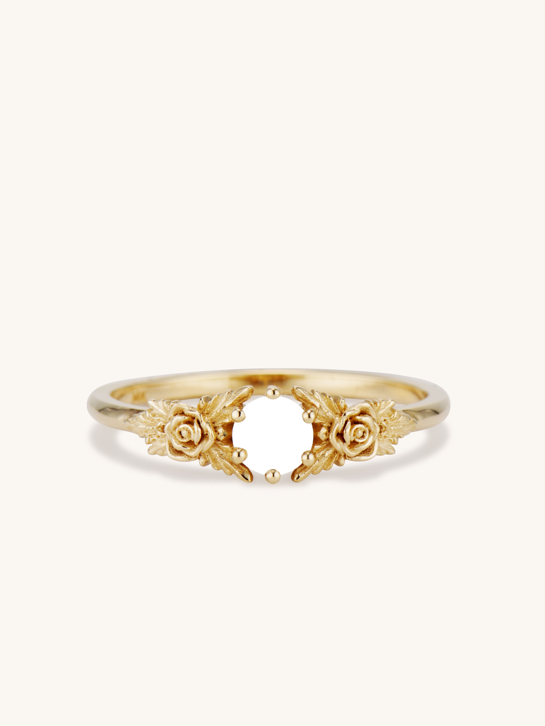 Custom Gold Rose Ring, 0.25 ct. – Soulbound