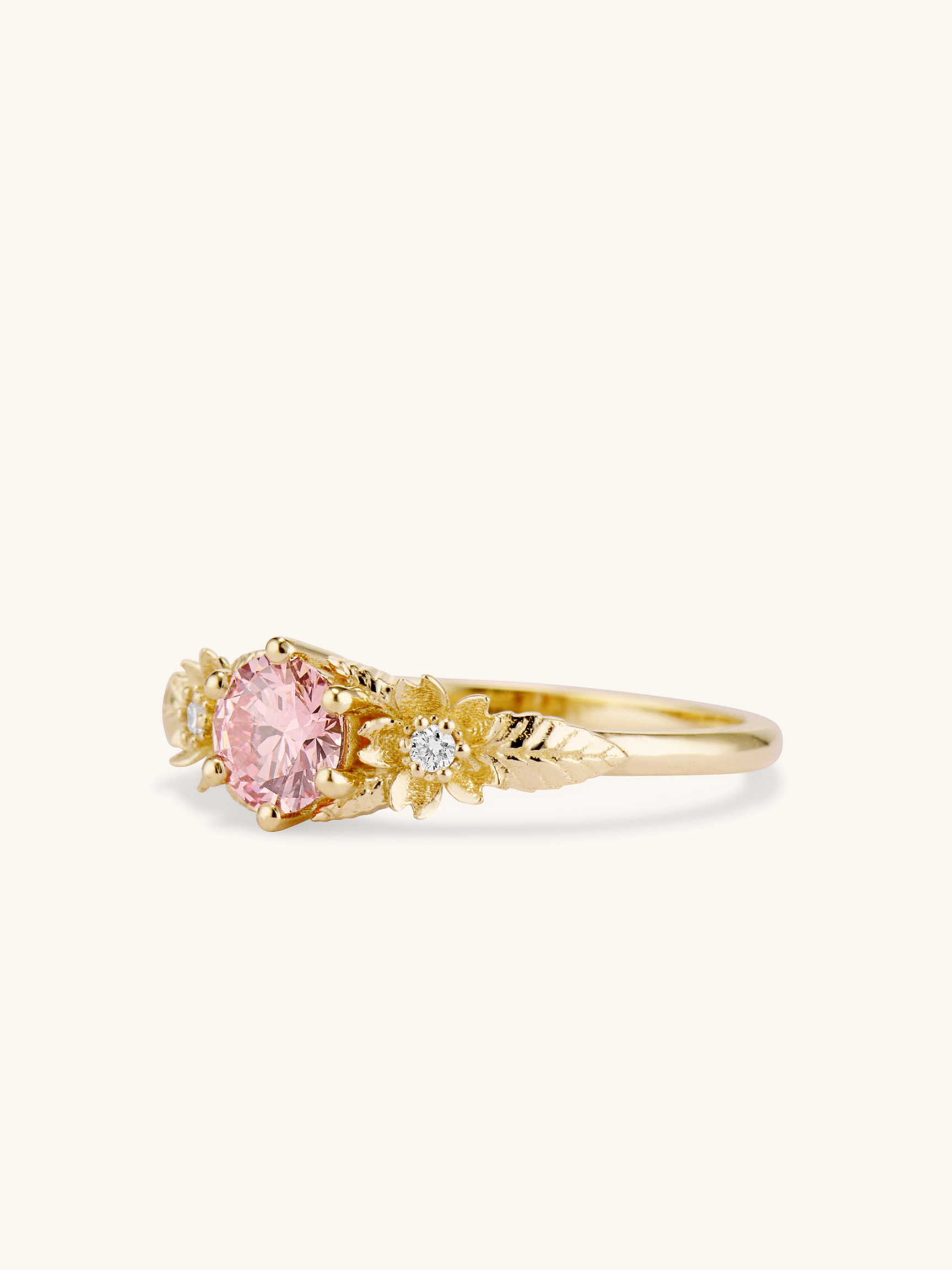Sakura Ring, 0.50 ct. Pink Diamond – Soulbound