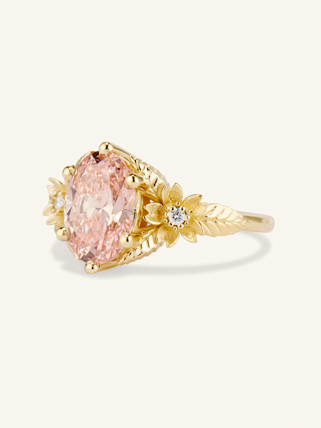 Sakura Ring, 2 ct. Pink Diamond – Soulbound