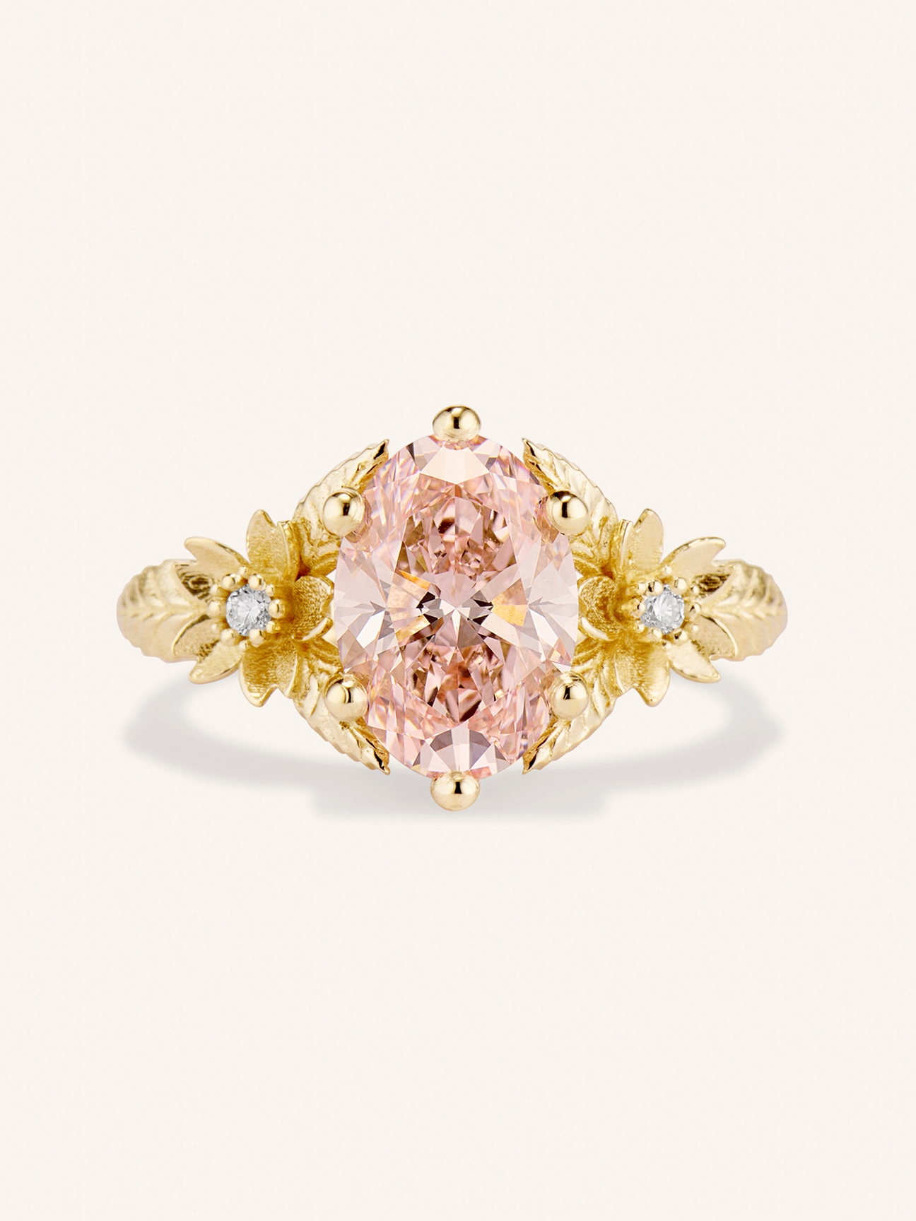 Sakura Ring, 2 ct. Pink Diamond – Soulbound