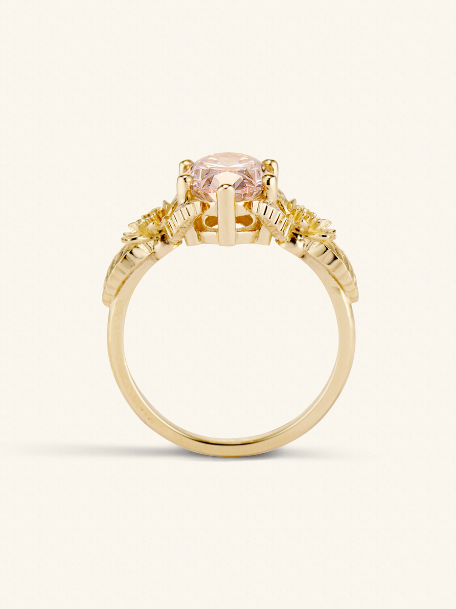 Sakura Ring, 2 ct. Pink Diamond – Soulbound
